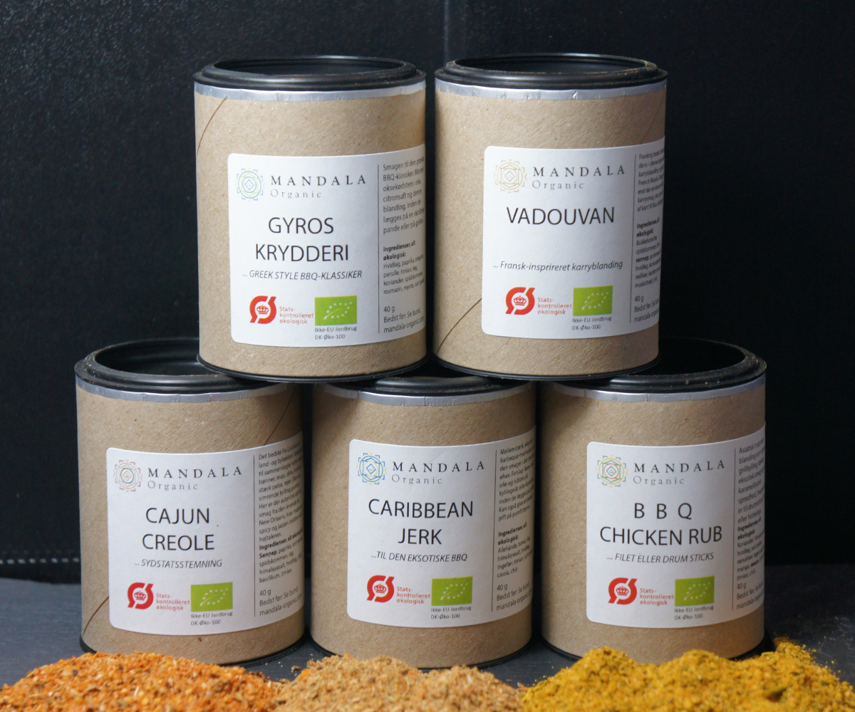 Smagesættet De Fleste Verdenshjørner - Friske økologiske krydderier